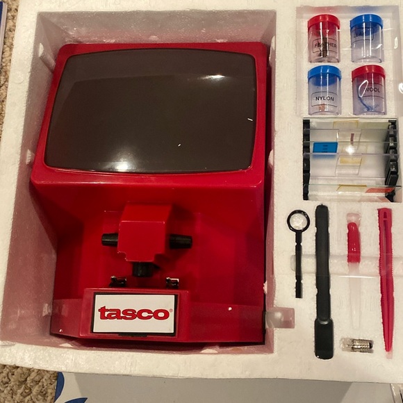 Tasco | Other | Vintage Tasso 4x Big Screen Microscope | Poshmark